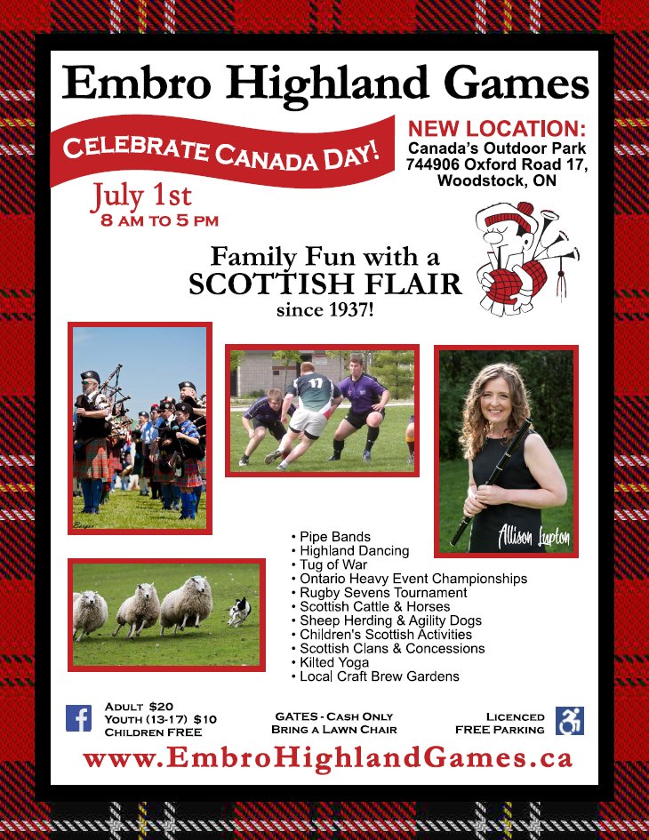 81st Embro Highland Games | Country 104