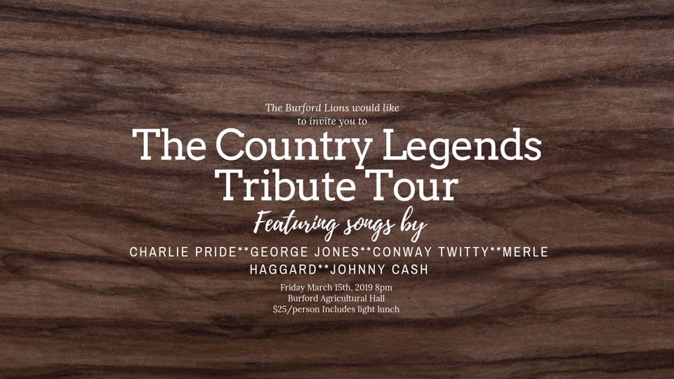 The Country Legends Tribute Tour | Country 104