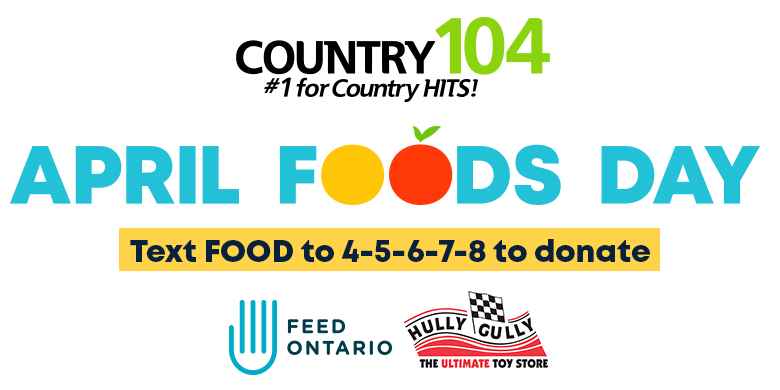 Country 104 | April Foods Day